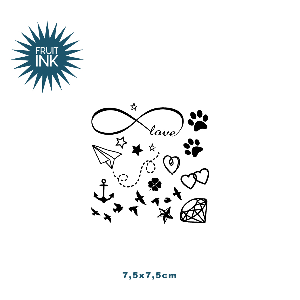 POTATOO Temporary Tattoo POTATOO Temporary Tattoo